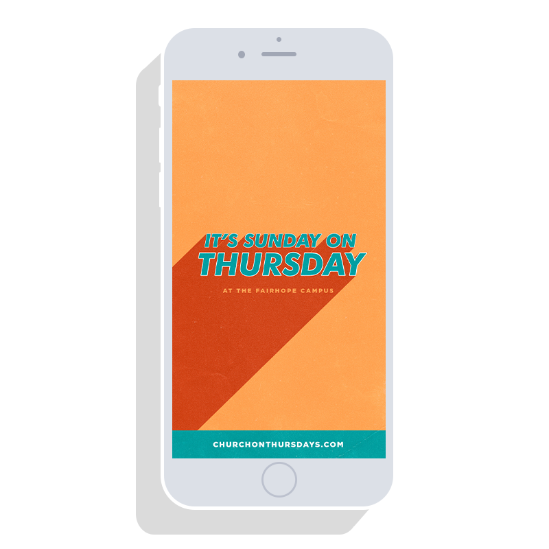 It's Sunday on Thursday